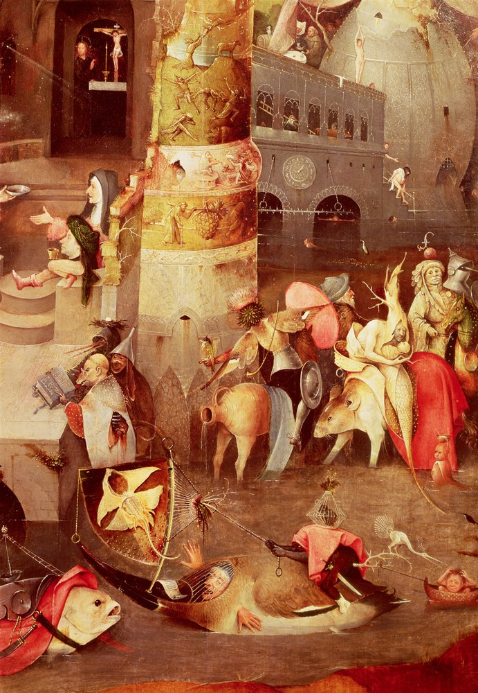 Triptychon der Versuchung des heiligen Antonius (Detail)